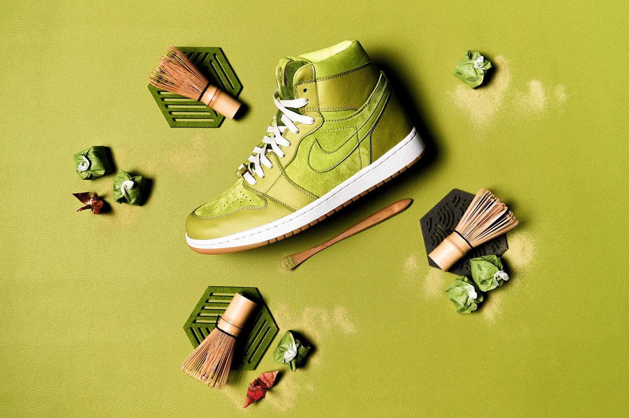 Air Jordan 1 High 'Matcha' เมื่อรองเท้าผ้าใบได้แรงบันดาลใจจาก 'ชาเขียว ...